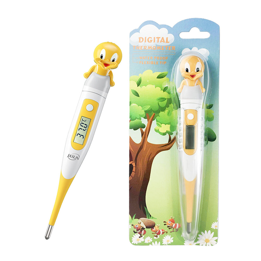 HUAAN pediatrisk feber rektal termometer för barn, flexibel spets, 10 sekunder, DT-111G, Duck ...